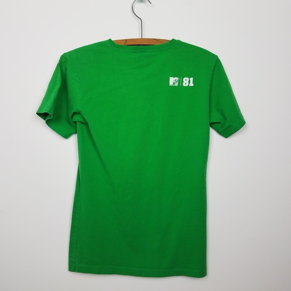 MTV | Shirts | Mtv Times Square Nyc T Shirt Green | Poshmark
